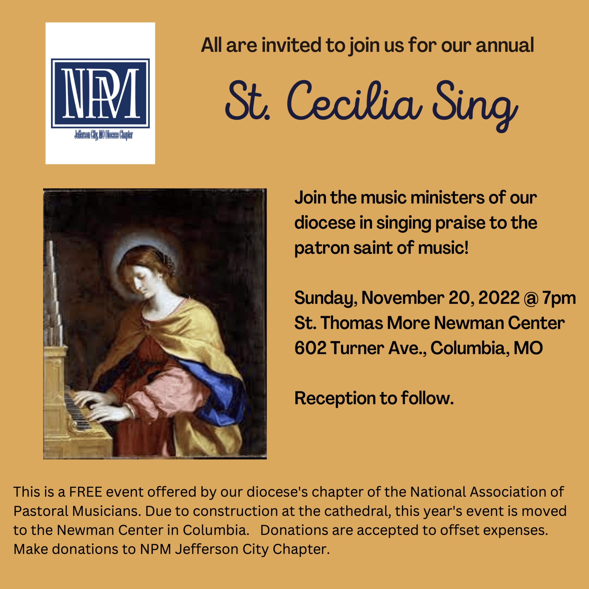 St. Cecilia Sing | Diocese of Jefferson City
