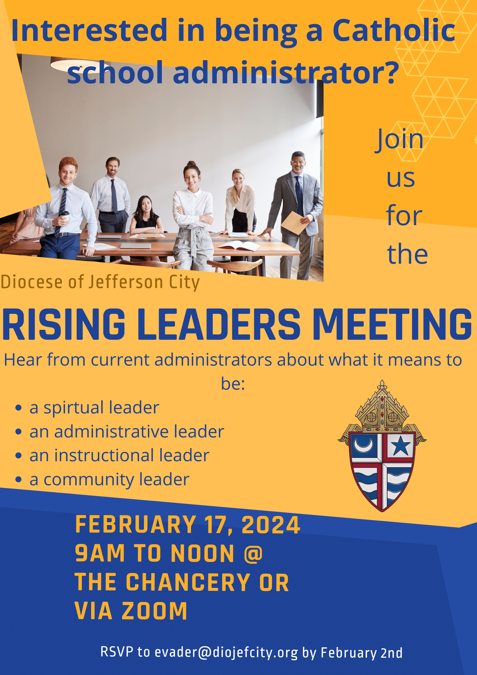 Rising Leaders Meeting | Diocese of Jefferson City