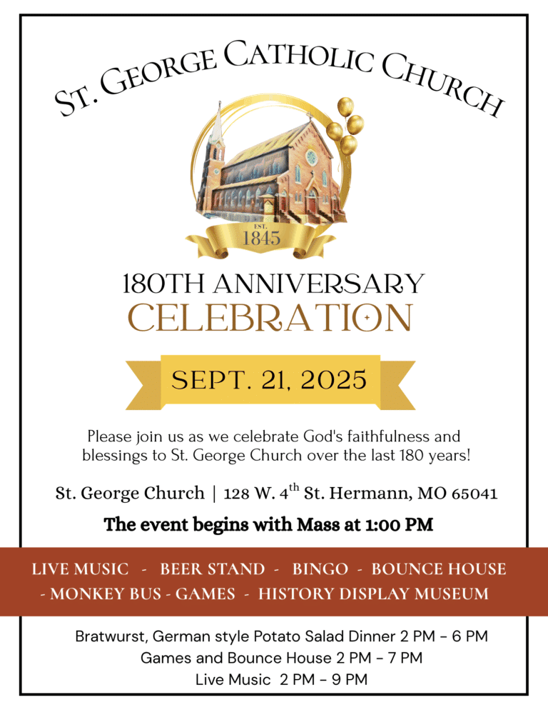 St. George, Hermann’s, 180th Anniversary Celebration | Diocese of ...