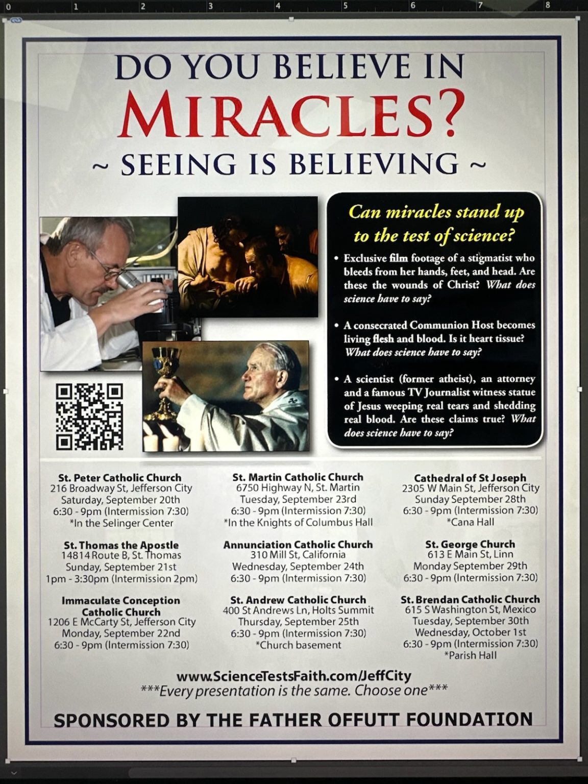 Eucharistic Miracles (St. Thomas) | Diocese of Jefferson City