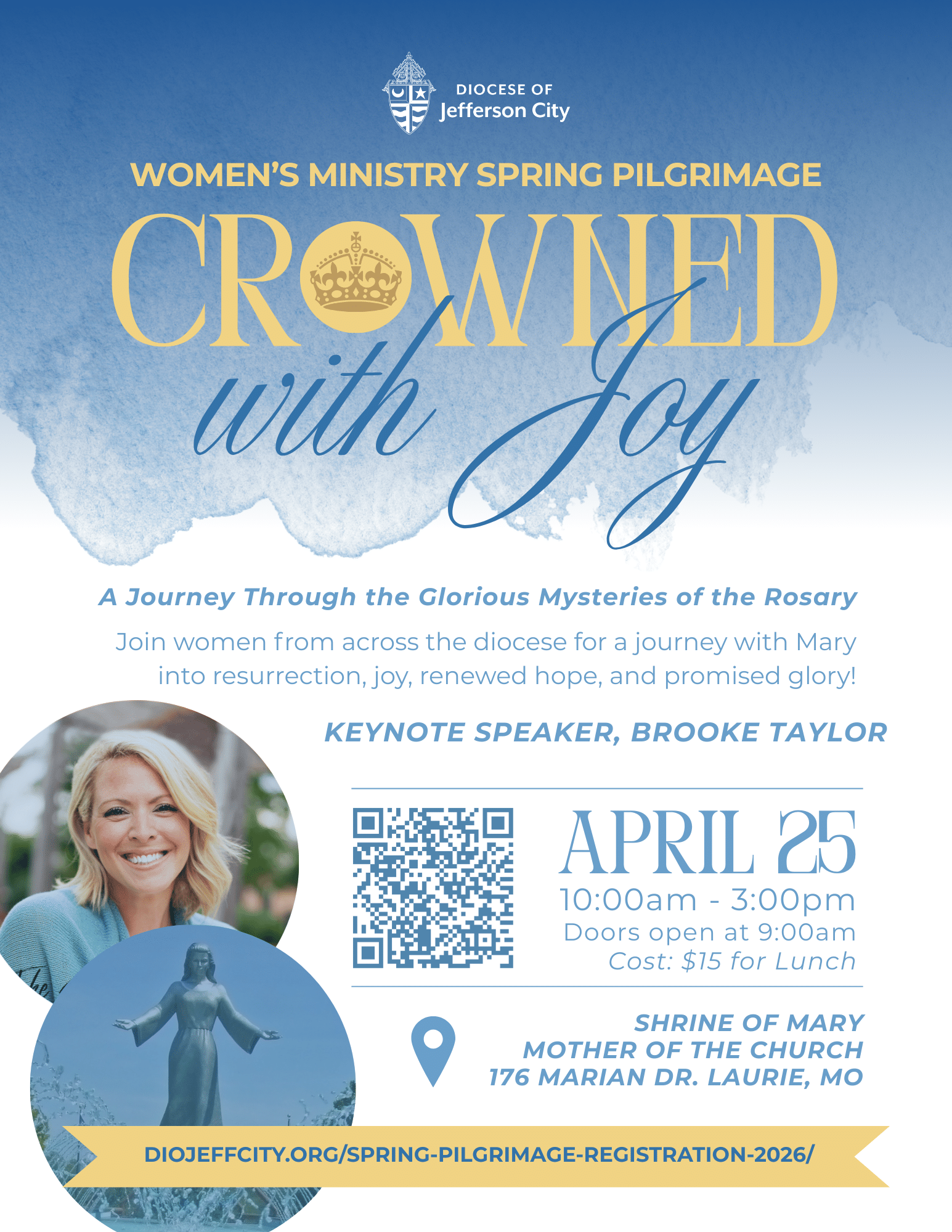 Women’s Ministry Spring Pilgrimage Flyer | Diocese of Jefferson City
